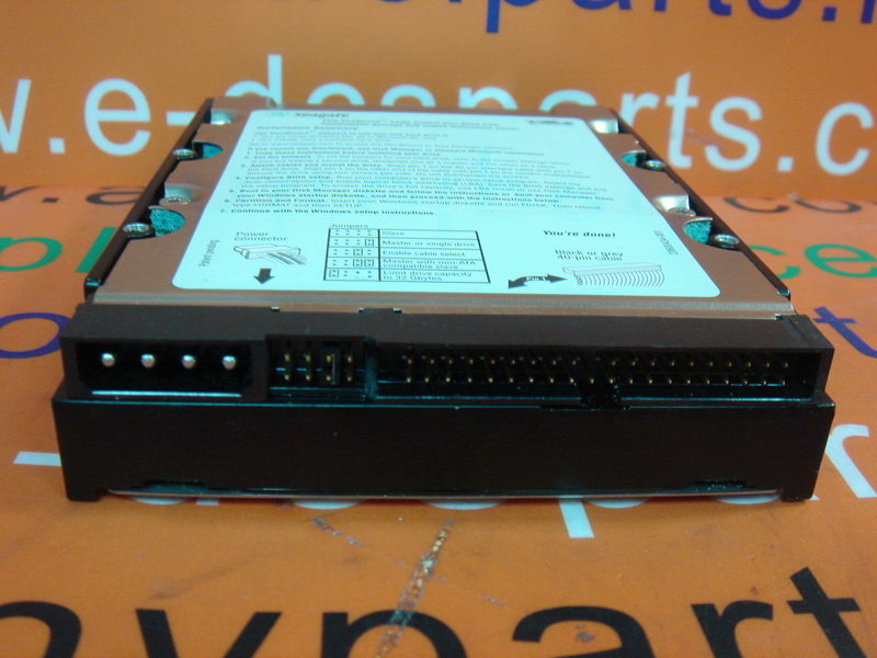 SEAGATE ST340016A 40GB IDE - 裕益科技自動化設備可程式編碼器PLC分散式控制系統DCS
